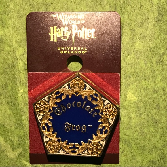 Warner Bros. | Jewelry | Harry Potter Chocolate Frog Pin | Poshmark